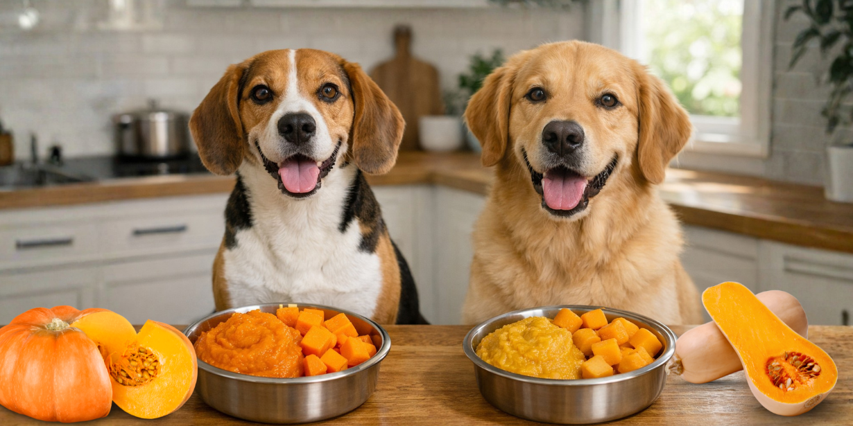 Pumpkin vs Butternut Squash for Dogs – Which Is Better for Digestion ...